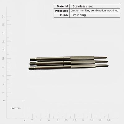 China Customized Stainless Steel Shaft Precision Machined Parts Precision Components for Printer for sale