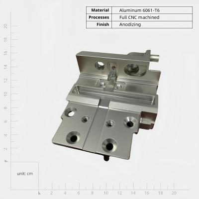 China Easy Assembly Anodized CNC Milling Services for Customized Aluminum Precision Metal Parts for sale