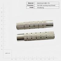 China Knurled Handles And Knobs Aluminum Alloy Blind Hole Hand Nuts for sale