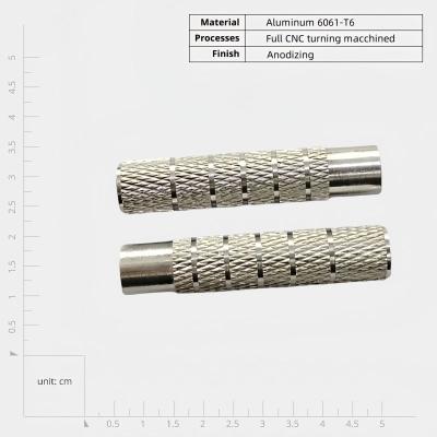 China Knurled Handles And Knobs Aluminum Alloy Blind Hole Hand Nuts for sale