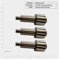 China Precision Machined CNC Turning Parts Copper Alloy Plating Cu/Ni/Cr/Au/Ag Finish for sale