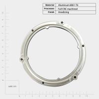 China Motorcycle Horn Special Pad Speaker Gasket Aluminum Adapter Speaker Mounting Spacer Car Horn Part for sale