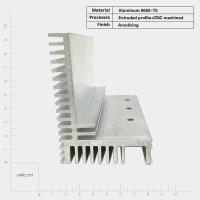 China OEM Sandblasting Aluminum Die Casting Hardware Motorcycle Radiator Parts for sale