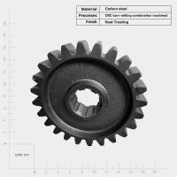China Customized Stainless Steel Spiral Bevel Gears Set for Machine Accessory Flatness ±0.01mm for sale