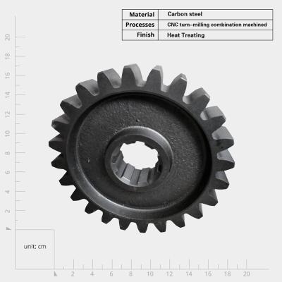China Customized Stainless Steel Spiral Bevel Gears Set for Machine Accessory Flatness ±0.01mm for sale
