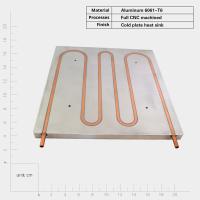 China Screw Mounted Aluminum Cold Plate Heat Sink for Optimized Heat Transfer for sale