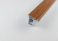 China Wooden Effect PVC Extruded Profiles - Matt or Shiny Surface Options - Rigid Hardness with ISO9001 Certified for sale