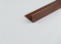 China Wooden Effect PVC Extruded Profiles - Matt or Shiny Surface Options - Rigid Hardness with ISO9001 Certified for sale