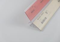 China Rigid PVC Extrusion Profiles for Sign Labels - Matt/Shiny Surface Options, Custom Lengths & Colors, ISO9001 Certified for sale