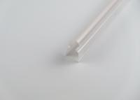 China Custom PC PMMA Extrusion Profiles for LED Diffusers - Transparent Milky Rigid Plastic Sections with ISO9001 Certification for sale