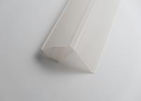 China Custom PC PMMA Extrusion Profiles for LED Diffusers - Transparent Milky Rigid Plastic Sections with ISO9001 Certification for sale