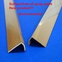 China Termite-Proof Plastic Extrusion Profiles 1000-50000 Meter Capacity Custom PVC Imitation Aluminum Sections for sale