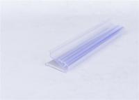 China Extruded Transparent PVC Price Tag Profiles - Rigid Plastic Sign Holders with ISO9001 Certification for Supermarkets for sale