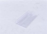 China Custom Transparent Plastic Profiles & Clear PVC Extrusion Sections for Supermarket Sign Holders - Rigid Material with ISO9001 Certification for sale