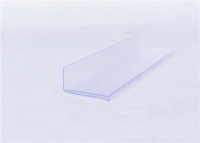 China Transparent Plastic Extruded Sections for Price Display - Custom PVC Sign Holders with ISO9001 & RoHS Certification for sale