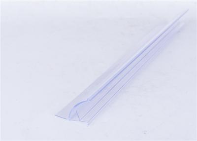 China Clear PVC Extrusion Profiles 1000-50000 Meter Capacity Moisture & Termite Proof Custom Plastic Sections for sale