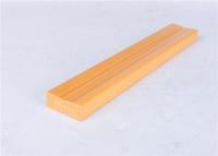 China Custom PVC Foam Moldings with Wooden Effect Finish - Rigid Profile for Decorative Trim and Skirting Applications for sale