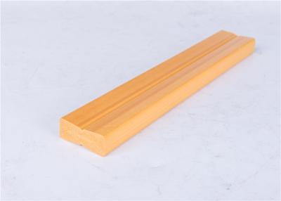 China Custom PVC Foam Moldings with Wooden Effect Finish - Rigid Profile for Decorative Trim and Skirting Applications for sale