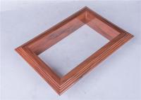 China Extruded PVC Plastic Profile Wooden Effect 100% Virgin Material with ISO9001 Certification for Decoration and Structural Applications for sale