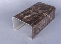 China Termite-Proof PVC Co-extrusion Decoration Profile with Rigid Hardness and Custom Length Options for sale