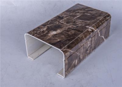 China Termite-Proof PVC Co-extrusion Decoration Profile with Rigid Hardness and Custom Length Options for sale