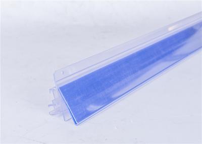 China PVC Transparent Sign Label Profile - Rigid Plastic Extrusion with ISO9001 Certification for Retail Display Applications for sale