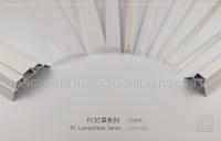 China Rigid PC Plastic Extrusion Profiles for LED Diffuser Covers - Custom Lengths with ISO9001 & RoHS Certification for sale