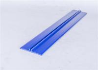 China Custom PVC Extruded Sections for HVAC Air Grille - Matt/Shiny Surface, 1000 Meter Minimum Order for sale