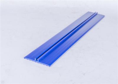 China Custom PVC Extruded Sections for HVAC Air Grille - Matt/Shiny Surface, 1000 Meter Minimum Order for sale