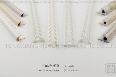 China Custom PVC Corner Profile Trim - Rigid PVC Material with Matt/Shiny Surface Options - ISO9001, REACH, RoHS Certified for sale