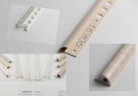 China Custom PVC Corner Trim Moulding - Rigid PVC Profile for Window & Tile Protection in White/Black/Grey Colors for sale