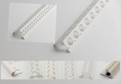 China White 50mm Width PVC Drywall Corner Profile - Rigid Construction Material with RoHS & ISO9001 Certification for sale
