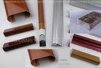 China Custom Waterproof PVC Extrusion Profiles 5-10mm Thickness with Printing Surface Treatment for Wall & Ceiling Installation for sale