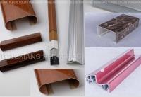 China Customized PVC Top Cornice Corner Profile - 5.95m Length, 120g/m Weight, Fire Rated C-s3,d0 for sale