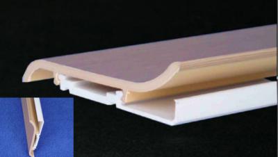 China PVC Foam Trim Board Wall Skirting - 7ft to 12ft Lengths, Custom Colors & Woodgrain Finish for Home Decoration for sale