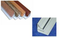 China Custom PVC Foam Board Top Corner Sheet Plastic Protector - 7ft to 12ft Lengths, Woodgrain & White Options for sale