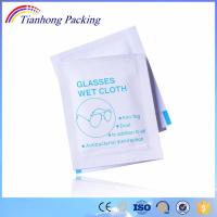China Food Grade Aluminum Foil Laminated Paper Bags for Glasses/Screen/Lens Cleaning Wipes for sale