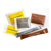 China Customized Sugar Sachet Packaging Paper For Creamers Sugar Packets And Spices for sale