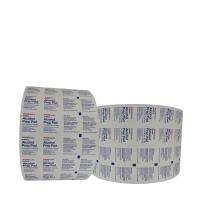 China Aluminum Foil Paper Roll for Customized Size Lens Cleaning Wet Wipes Sachet Packaging for sale