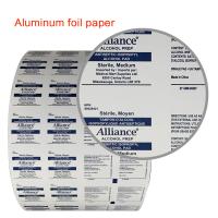 China Medical Apparatus and Instruments Aluminum Foil Paper for Alcohol Prep Pads Packaging for sale