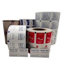 China Disposable Medical Aluminum Foil Paper for Alcohol Prep Pad Sale in Customized Size for sale