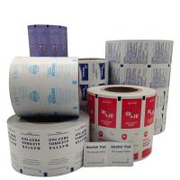 China Disposable Medical Aluminum Foil Paper for Alcohol Prep Pad Sale in Customized Size for sale