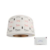 China Flexographic Printing PE Coated Paper Salt Packaging Film Roll for Food Grade Material for sale