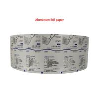 China Custom Size Aluminum Foil Paper Plastic Pet PE Packaign Film Roll for Bzk Wipes for sale