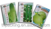 China Heat Seal Customized Plastic Vegetable Seed Packaging Bags For Farming for sale