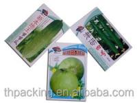 China Heat Seal Customized Plastic Vegetable Seed Packaging Bags For Farming for sale