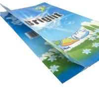 China Side Gusset Bag For Eco Friendly Laundry Detergent Washing Powder Packaging for sale