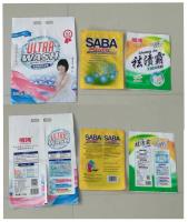 China Side Gusset Bag For Eco Friendly Laundry Detergent Washing Powder Packaging for sale