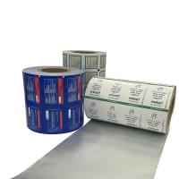 China PE/Al/Eaa 103G 110g Aluminum Foil Film in Roll for Packing Alcohol Pad Waterproof for sale