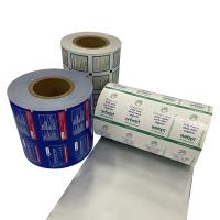 China PE/Al/Eaa 103G 110g Aluminum Foil Film in Roll for Packing Alcohol Pad Waterproof for sale